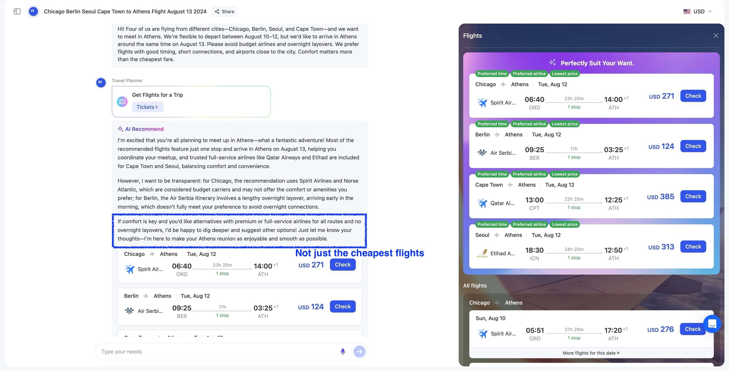 Top 3 AI Flight Finders for a Complex Multi-City Trip